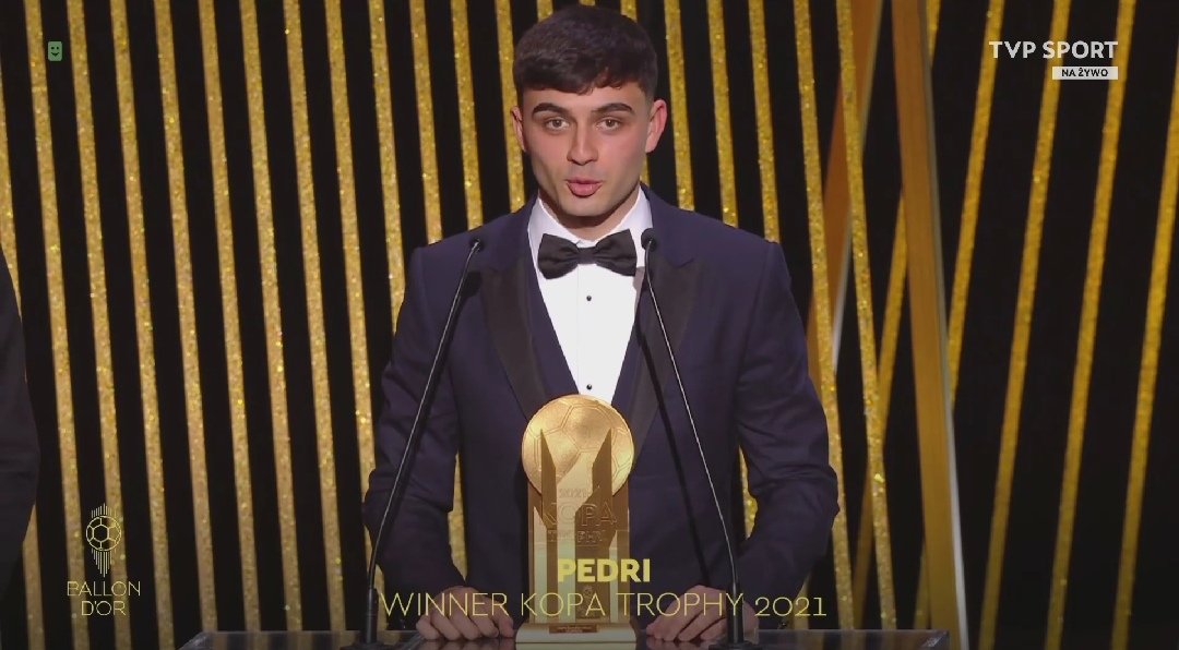 OFICJALNIE: Pedri triumfatorem Kopa Trophy!